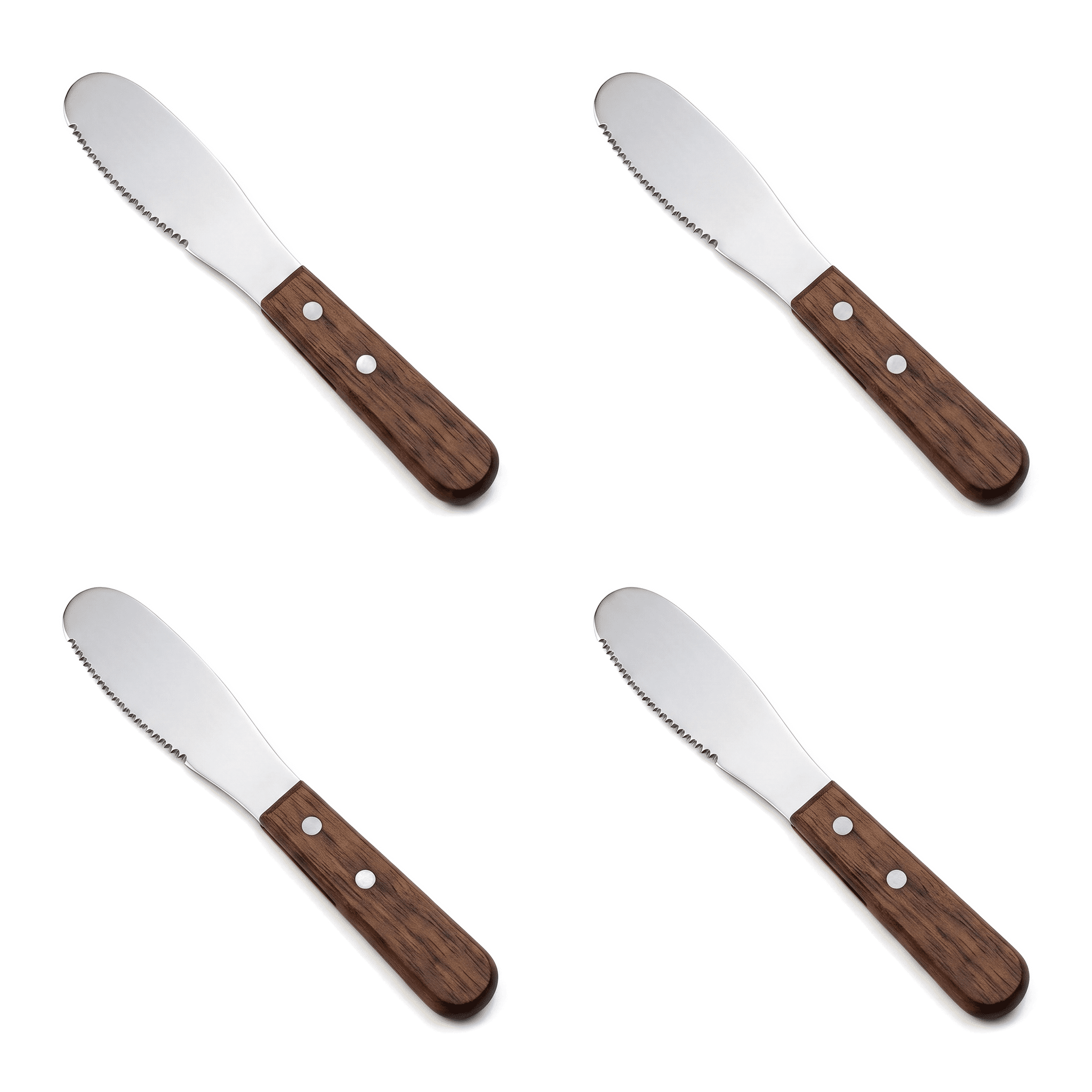 Butter Spreader,Stainless Steel Butter Spreader with Straight Edge and ...