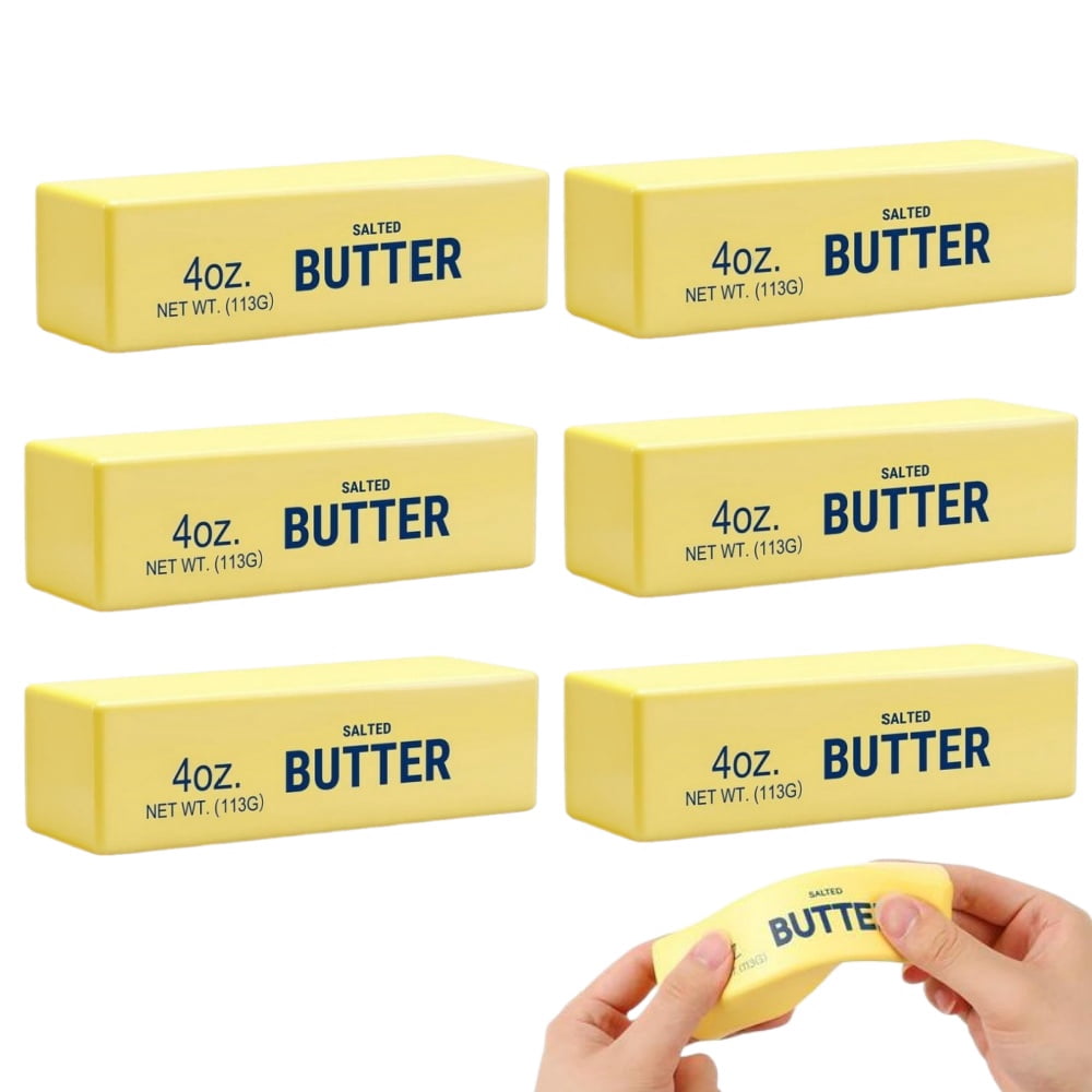 Butter Squishy, Soft Slow Rising Squeeze, Butter Stick Squishy Fidget ...