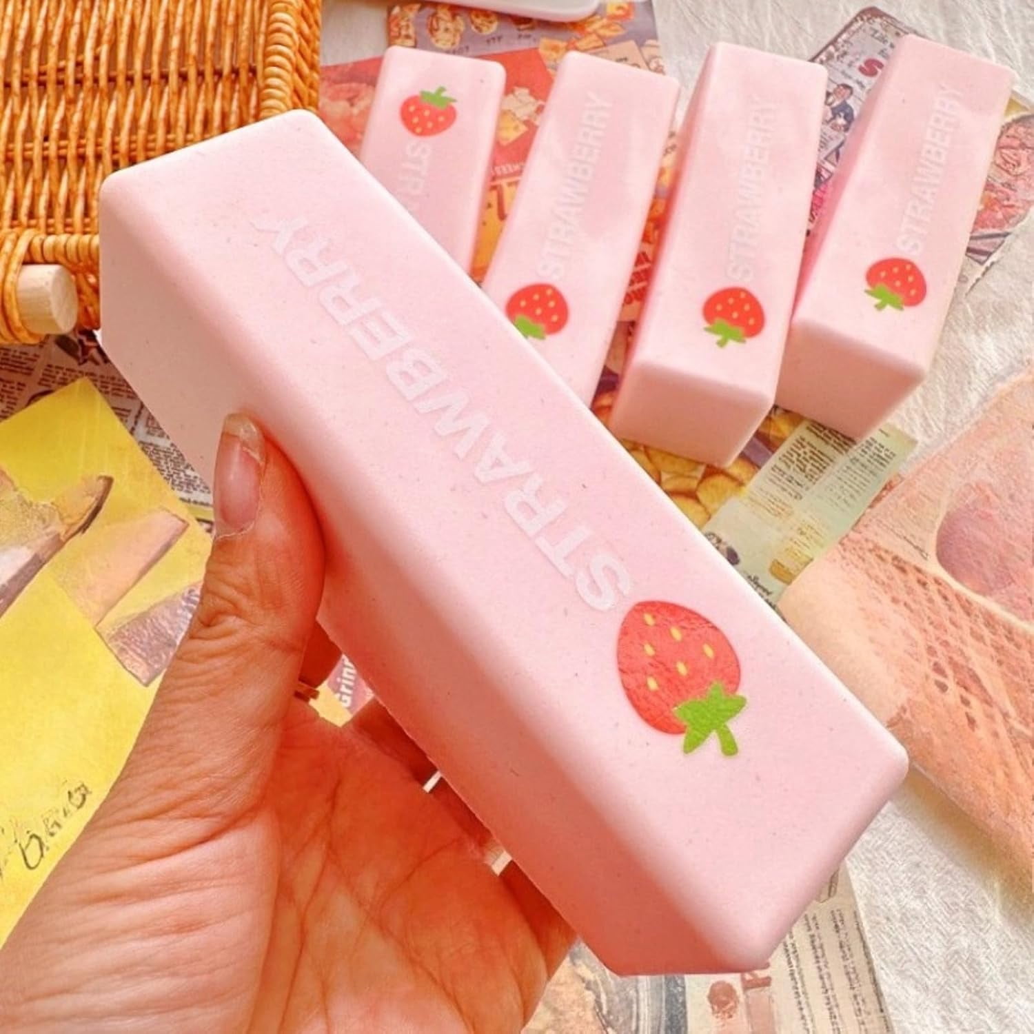 Butter Squishy, Strawberry Butter Squishy Stick, Slow Rising Squeeze ...