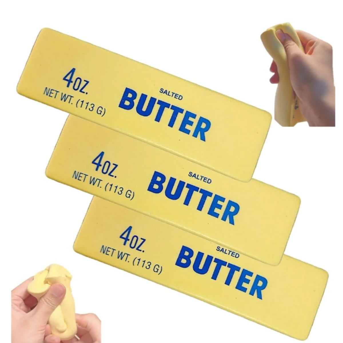 Butter Stick Stress Toy Stress Slow Rise Butter Stick Silicone Toys ...