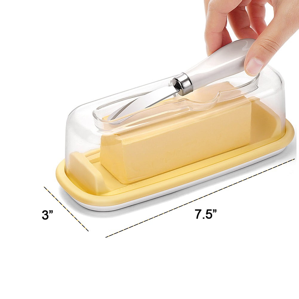 Butter Storage Box with Lid Cutter Keeps Butter Soft in the ...