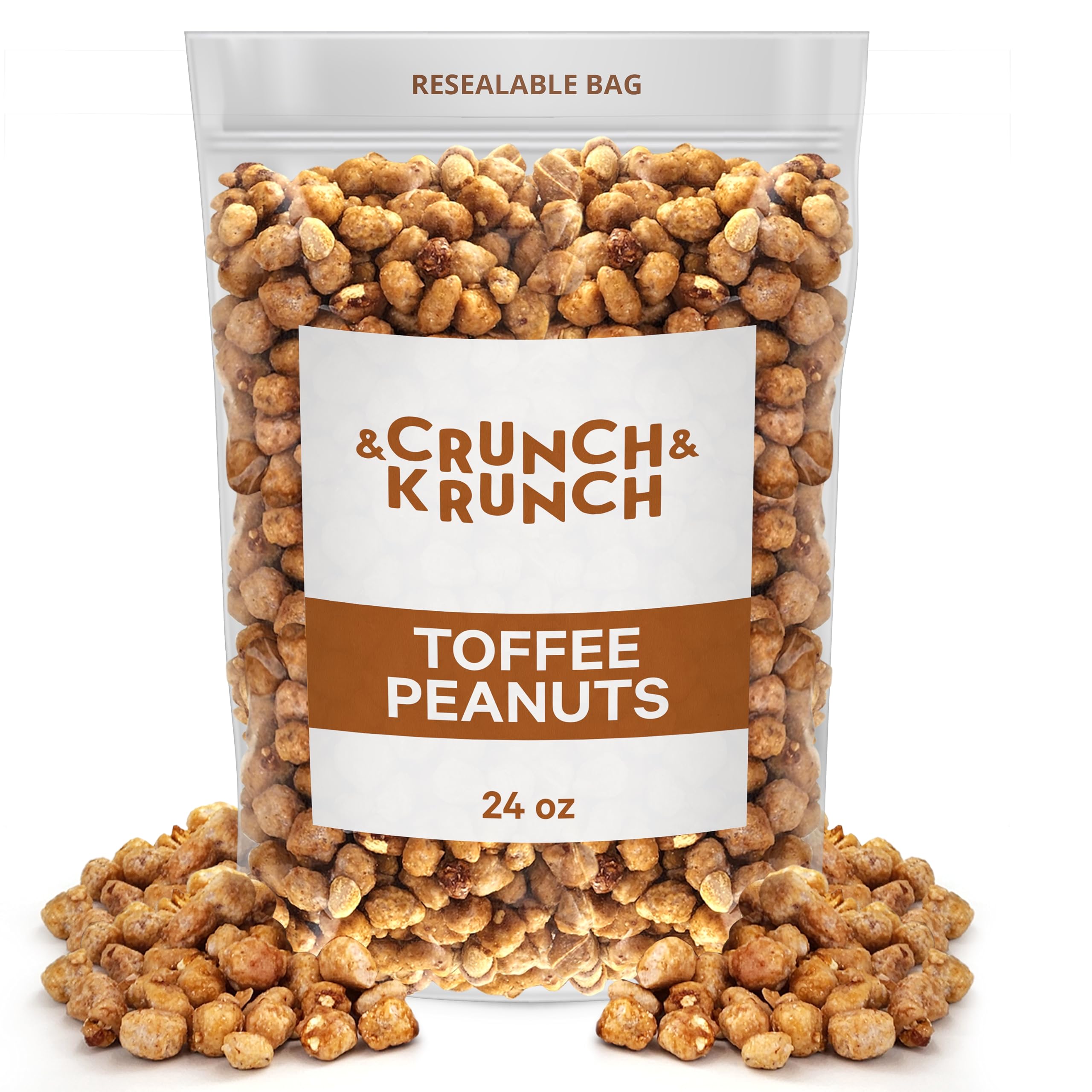 Butter Toffee Peanuts Snack - Delicious Gourmet Crunchy Candy Coated in ...