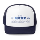 Butter Trucker Hat Funny Retro Style Otto Cap - Walmart.com