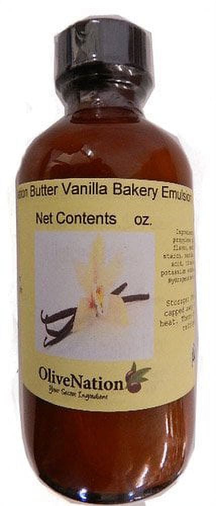 Butter Vanilla Emulsion - Water Soluble Flavoring - Kosher - Gluten ...