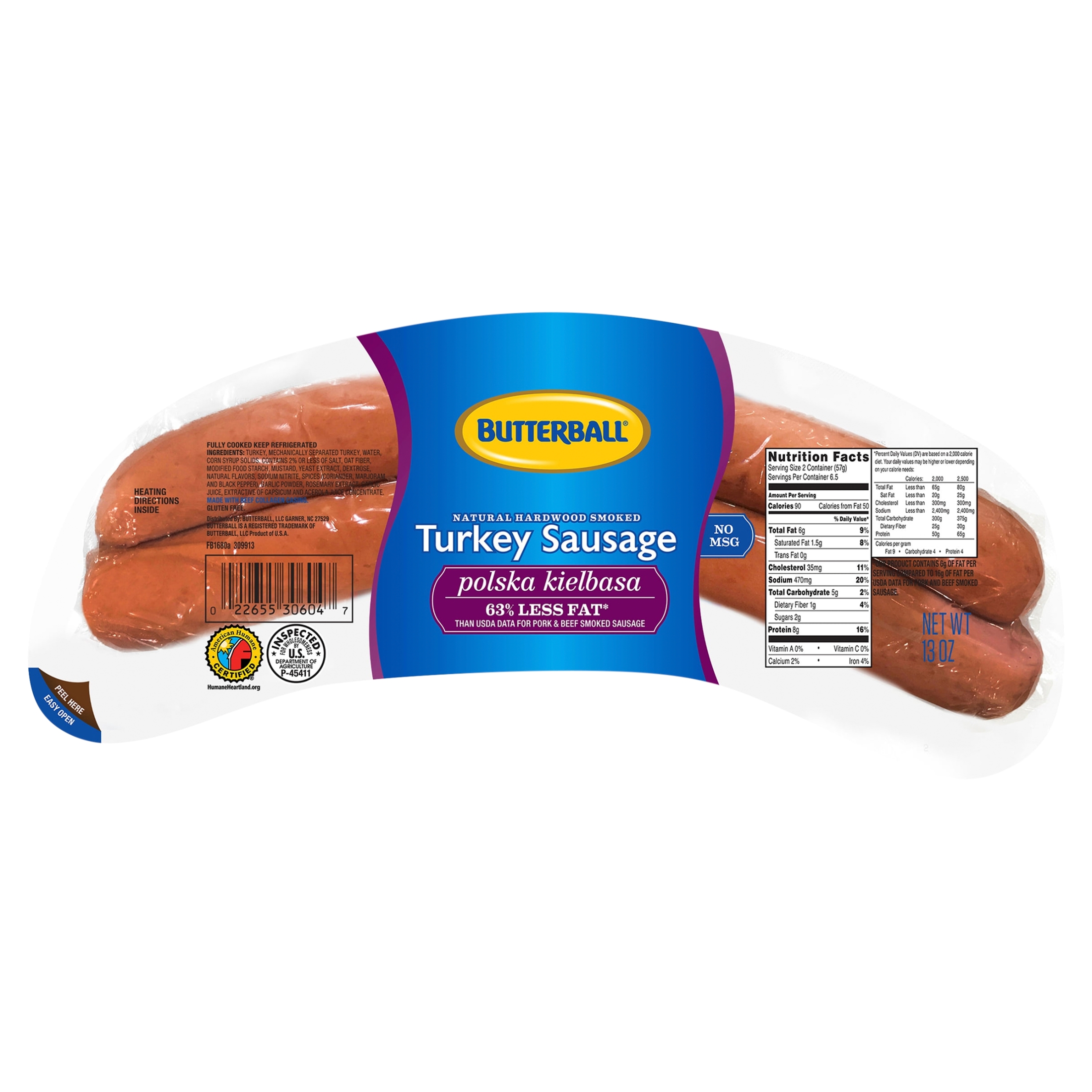 Butterball Boneless Turkey Breast Roast With Gravy Packet, Frozen, 3 ...