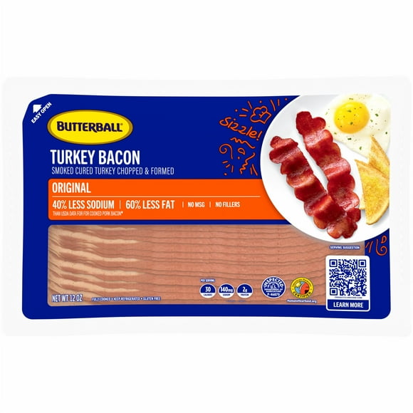 Turkey bacon in Bacon - Walmart.com