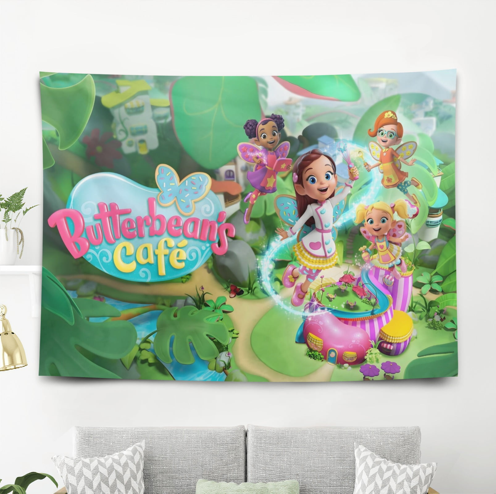 Butterbean's Cafe-Theme Anti-pilling Tapestry Gift Wall Hanging ...
