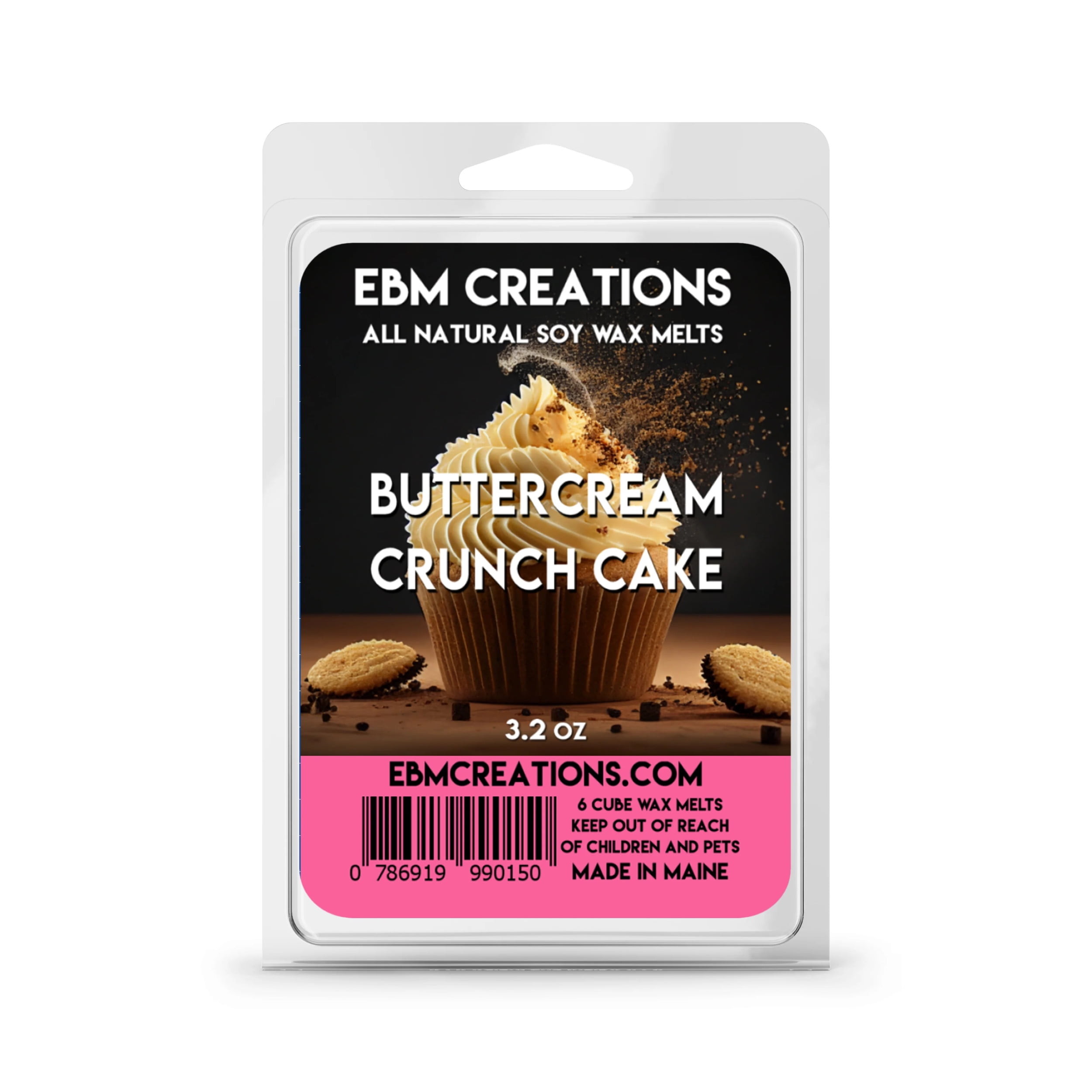 Buttercream Crunch Cake - 3.2 oz Clamshell - Walmart.com