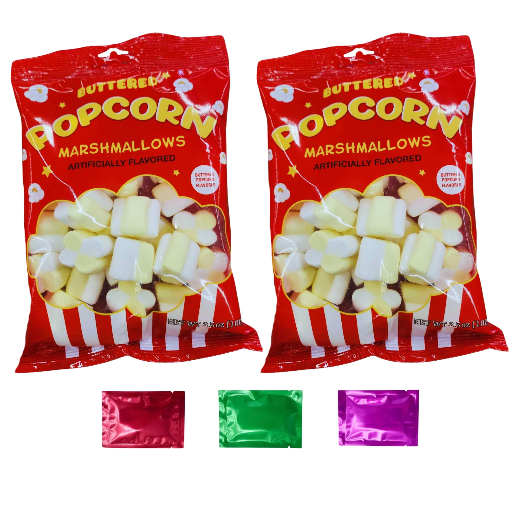 Buttered Popcorn Flavored Marshmallow Candy, Stocking Gift Basket ...