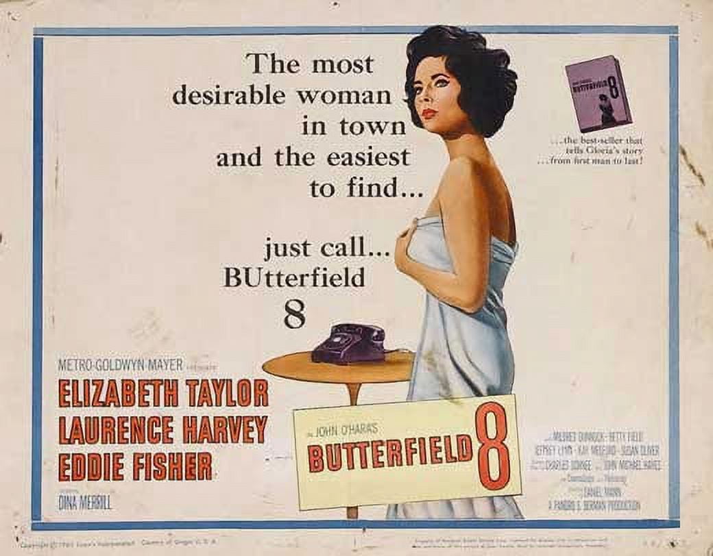 Butterfield 8 - movie POSTER (Style B) (11" x 14") (1960) - Walmart.com