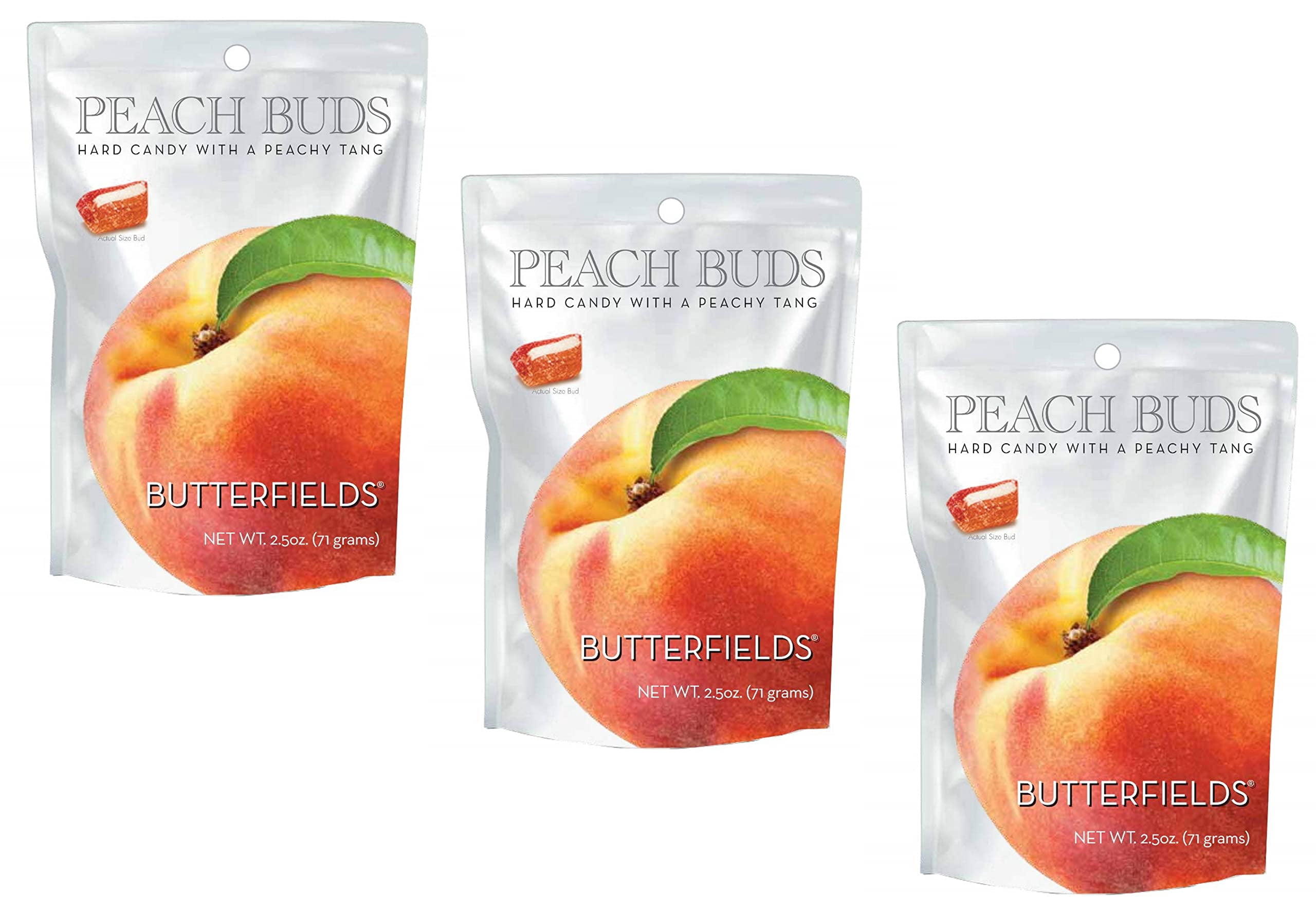 Butterfields Candy - Gourmet, ESF27 Old-Fashioned PEACH Buds Hard Candy ...