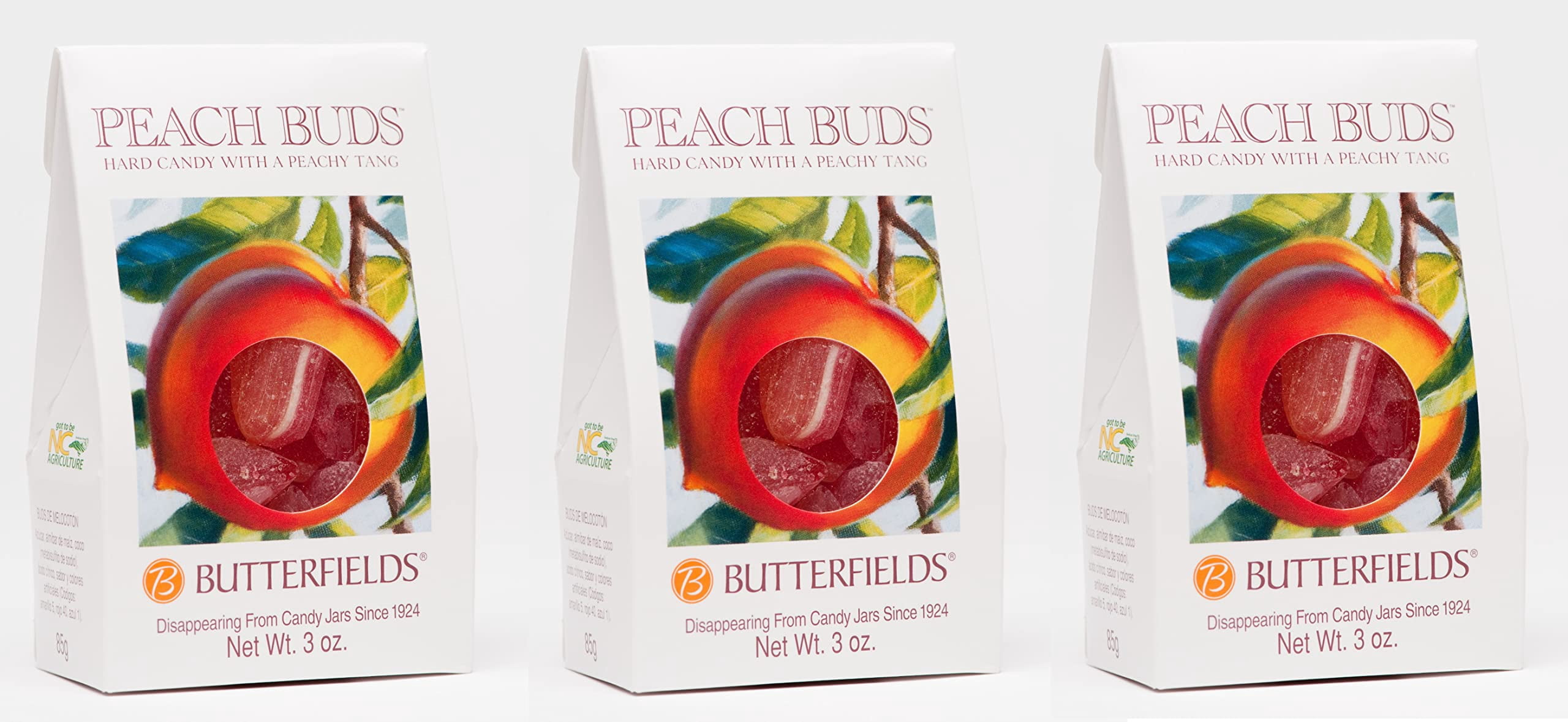 Butterfields Candy - Gourmet, ESF27 Old-Fashioned PEACH Buds Hard Candy ...