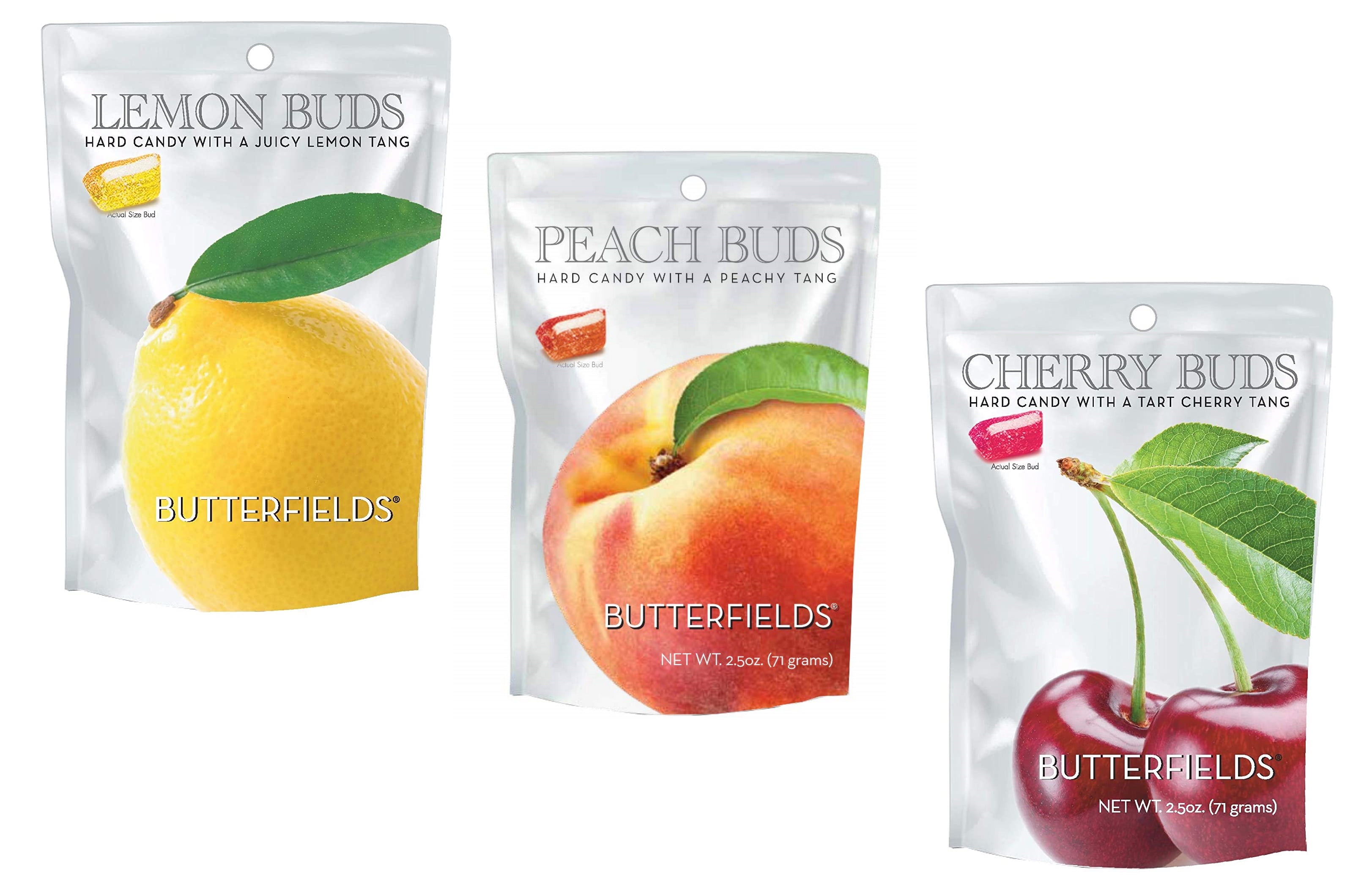 Butterfields Candy - Gourmet, Old-Fashioned Hard Candy - PEACH, CHERRY ...