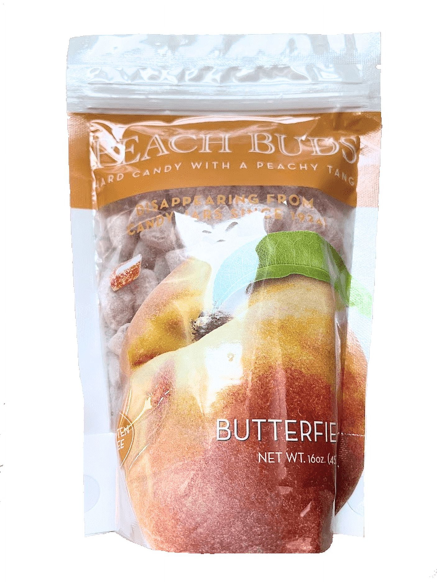 Butterfields Peach Buds Candy - Gourmet, Old-Fashioned Buds Hard Candy ...