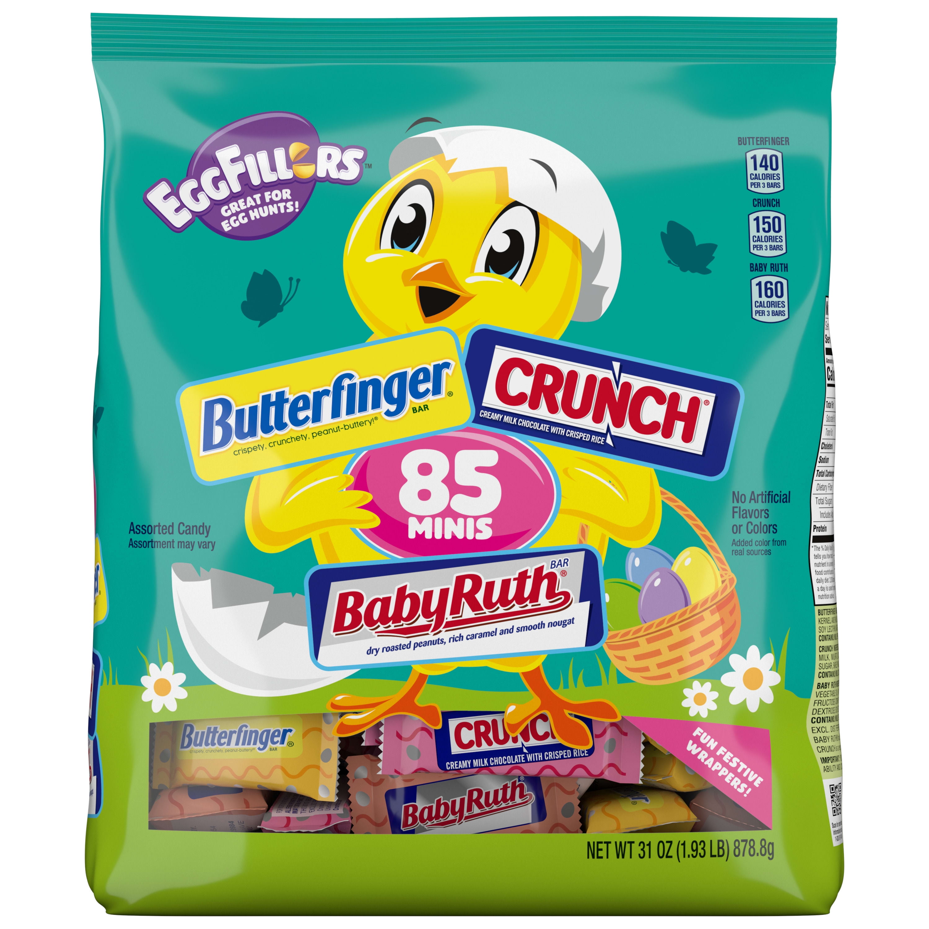 Assorted Minis: Butterfinger, CRUNCH, Baby Ruth, 100 Grand, Easter ...