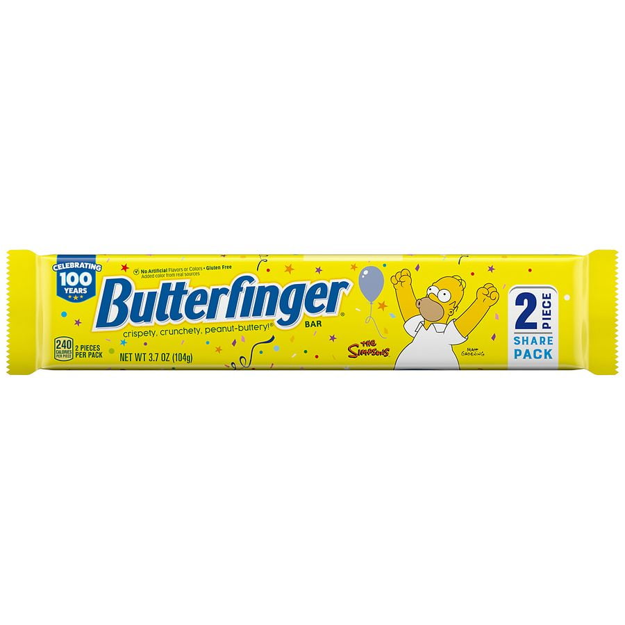 Butterfinger Candy Bar 3.7oz - Walmart.com