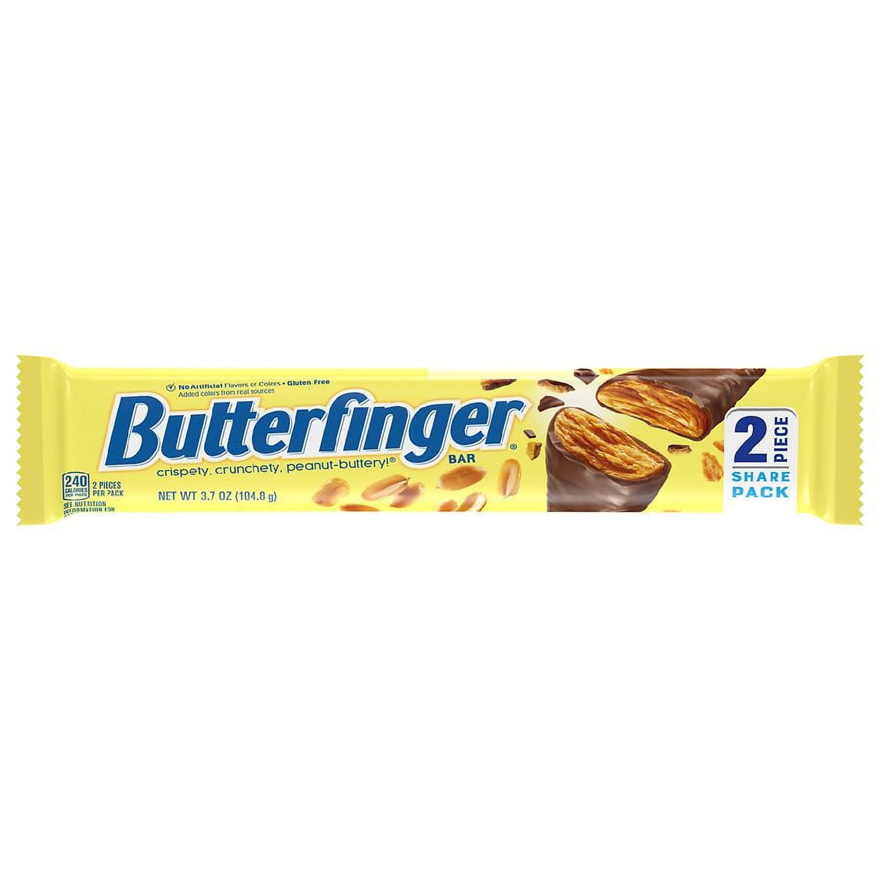 Butterfinger Candy Bar 3.7oz - Walmart.com