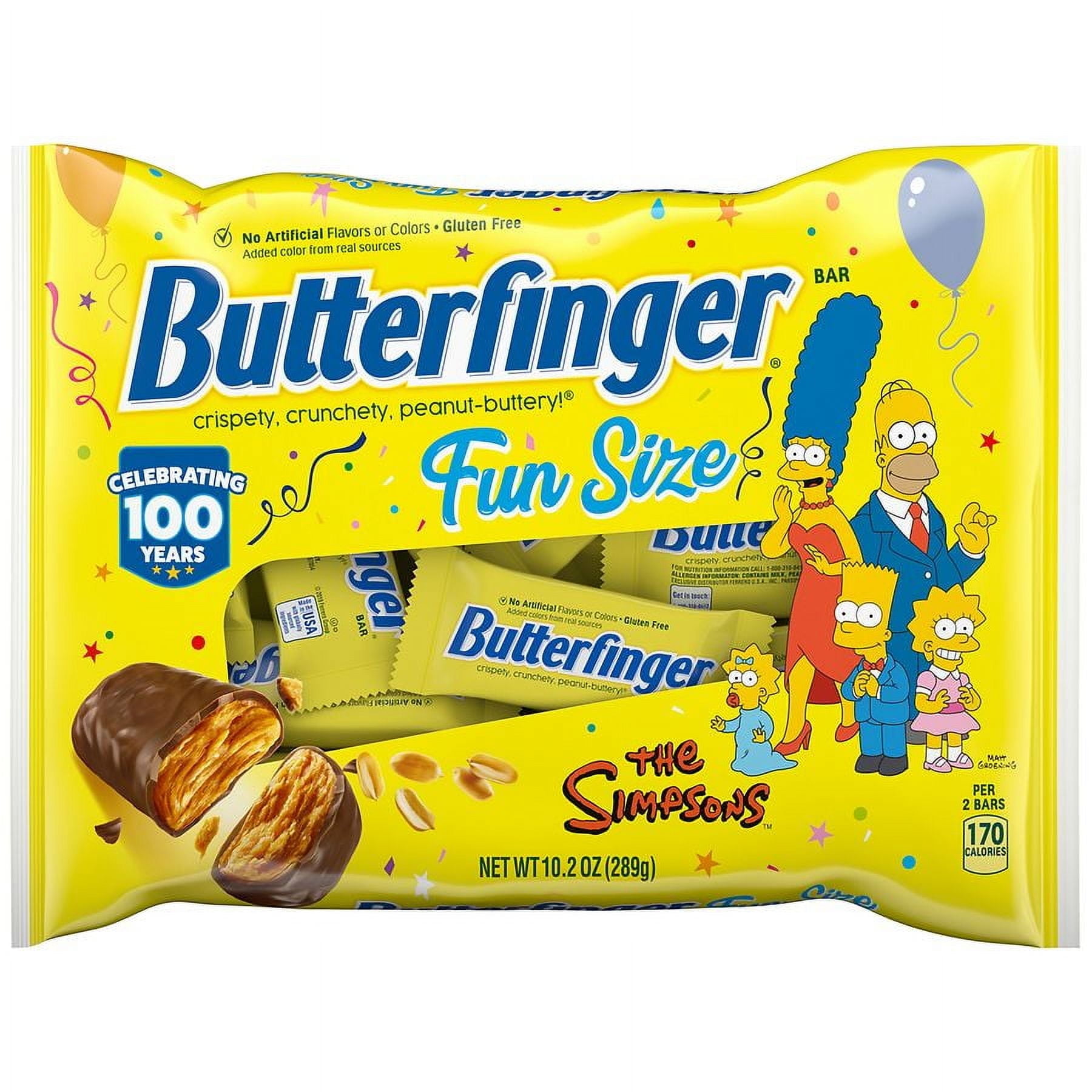 Butterfinger Fun Size Candy Bars Chocolatey Peanut-Buttery10.2 oz ...