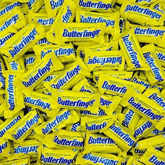 Butterfinger Fun Size Chocolate Bar Crispy, Crunchy, Peanut-buttery ...