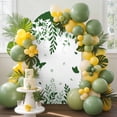 Butterflies Arch Backdrop Cover, 4FT, Spring Green Butterfly Falling ...