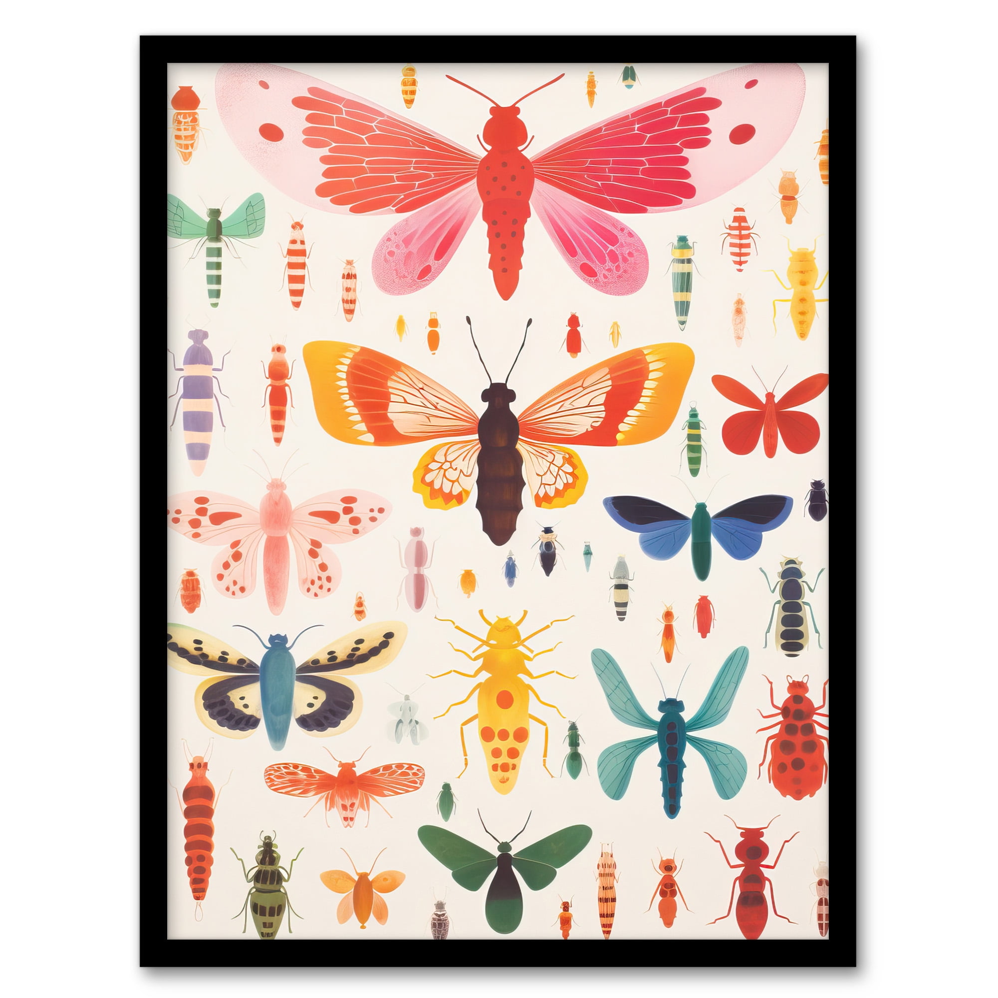 Butterflies Bees Beetles And Bugs By Sofia Francis Insect Artwork ...