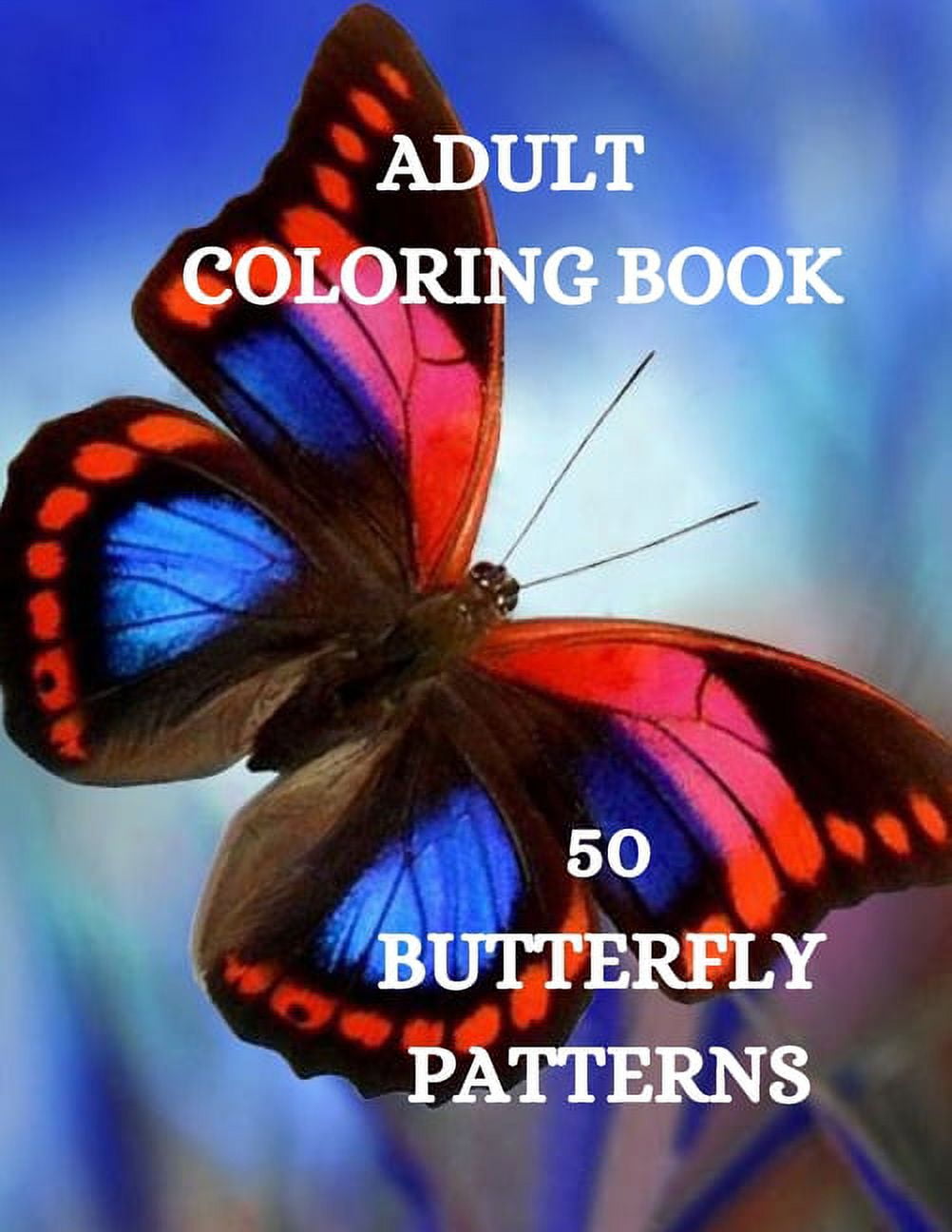 Butterflies Coloring Book : Beautiful Butterflies Coloring Book ...