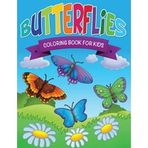 Dover Butterfly Coloring Books: Butterflies Coloring Book (Paperback ...