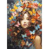 Butterflies Magic BU5043L Counted Cross-Stitch Kit - Walmart.com