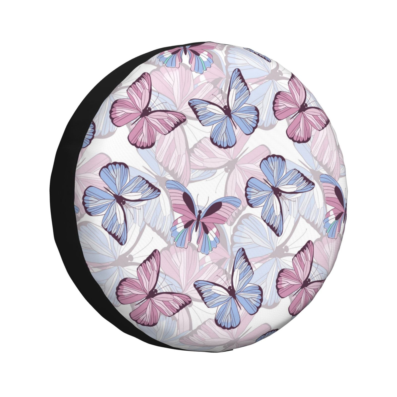Butterflies in Pastel Spare Tire Cover for Trailer Camper RV Truck SUV ...