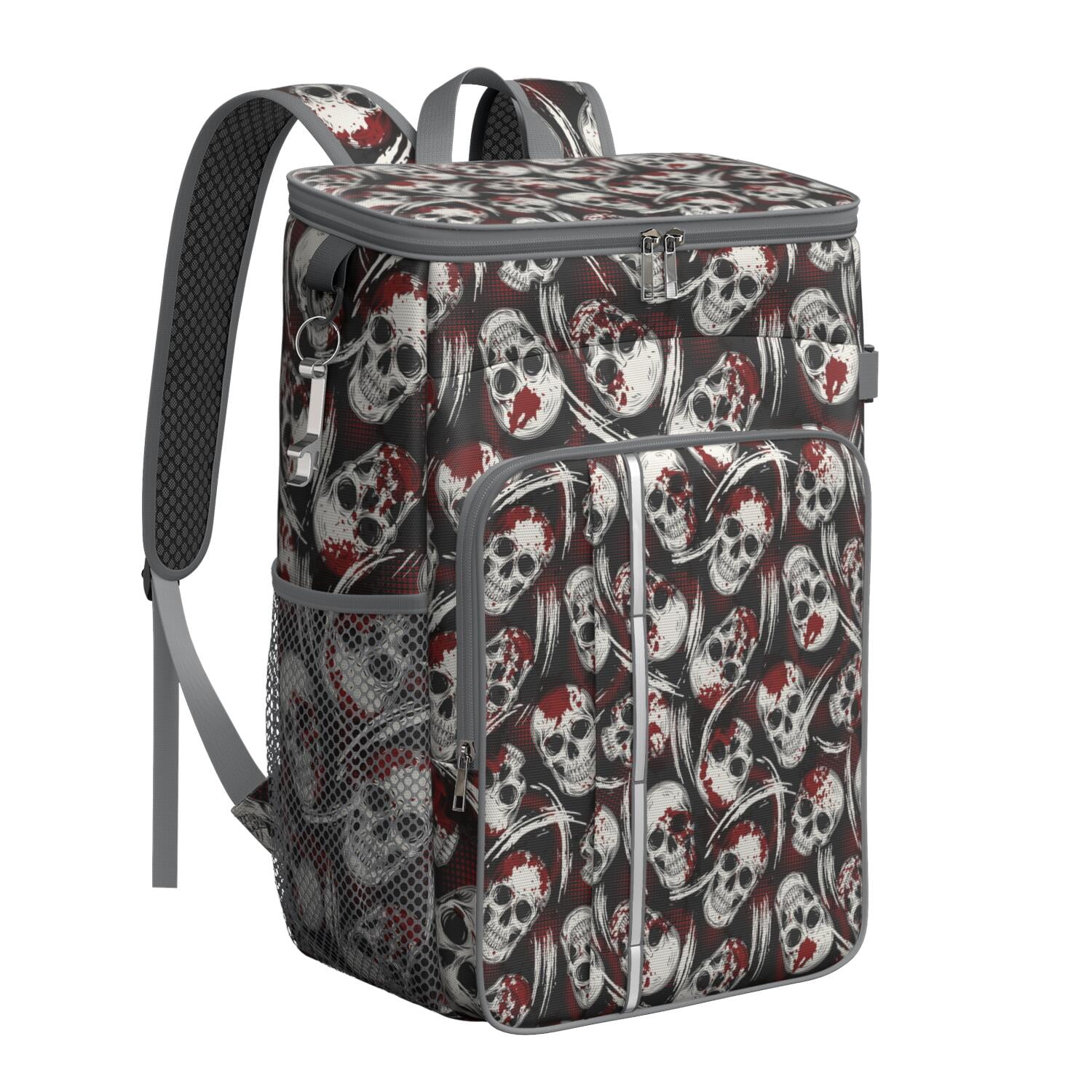 Butterflies & Snakes Print Cooler Backpack - 20L Insulated Soft Cooler ...