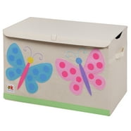 HomGarden Large Wooden Toy Storage Chest, Pink - Ideal for Kids ...