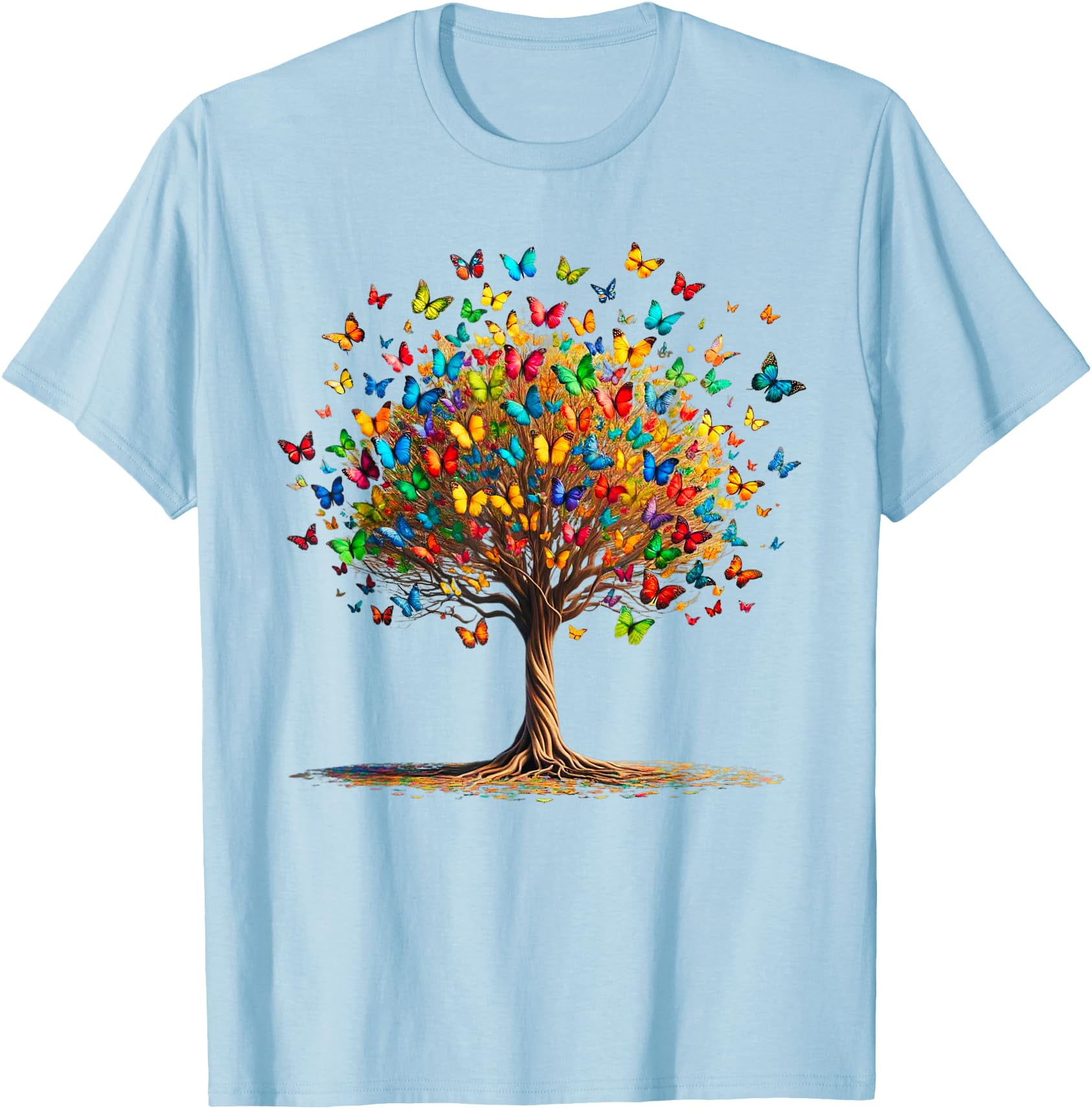 Butterflies Tree Nature Butterfly Lover Lepidopterist Softstyle Unisex ...