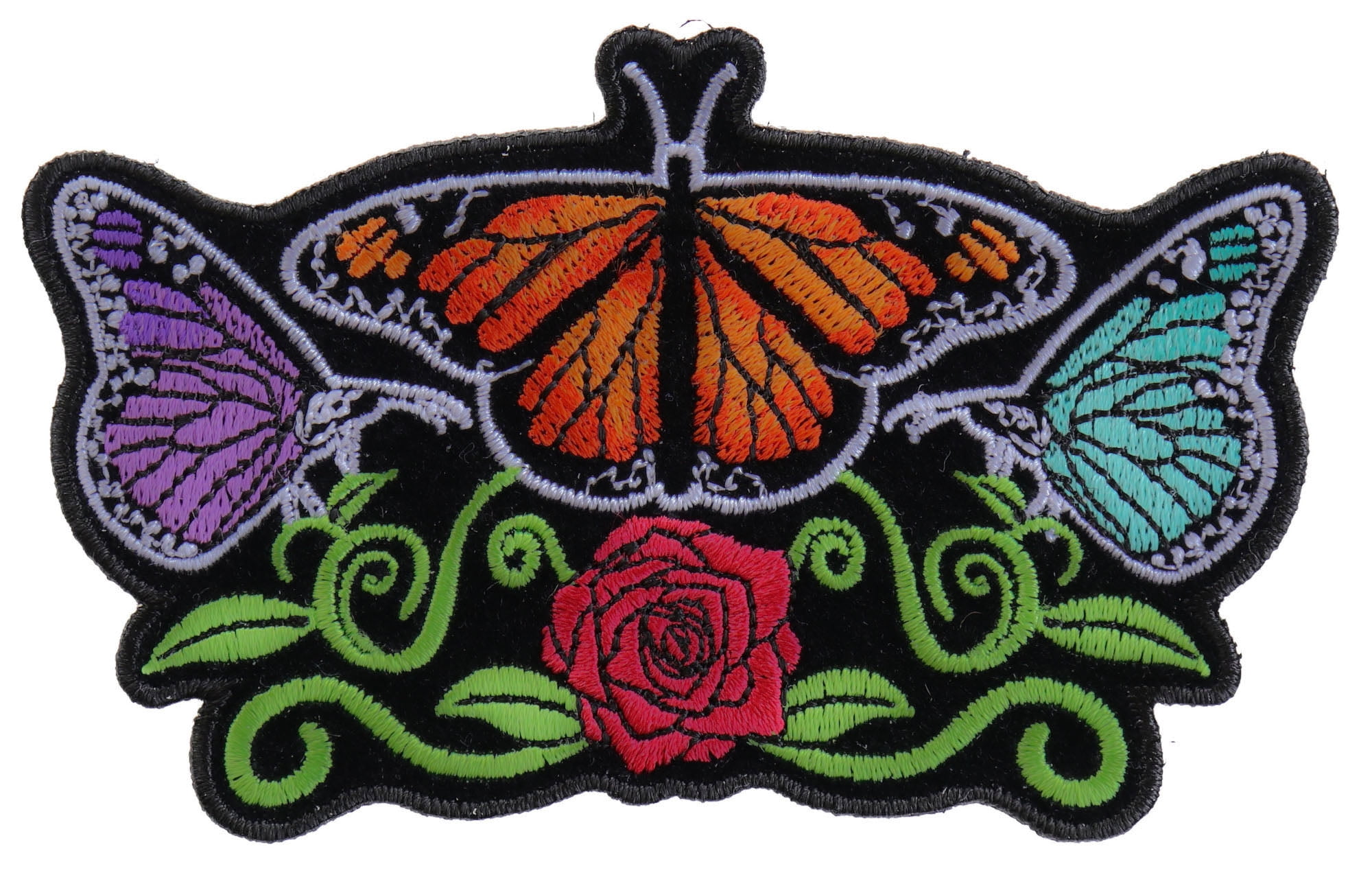 Butterflies and Flower Ladies Patch - Walmart.com