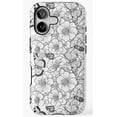 Butterflies and Flowers Nature Art Phone Case for iPhone 11 12 13 14 15 ...