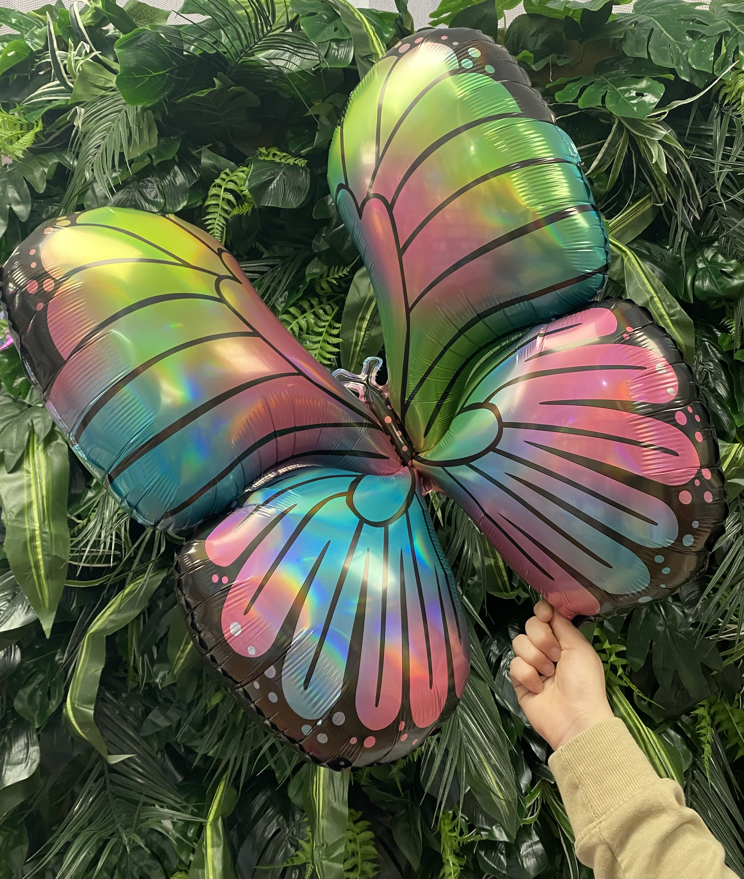Butterflies foil balloon, kids party decoration, little butterflies ...