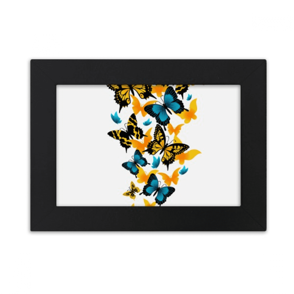 Butterflies with Different Colour Desktop Photo Frame Ornaments Picture ...