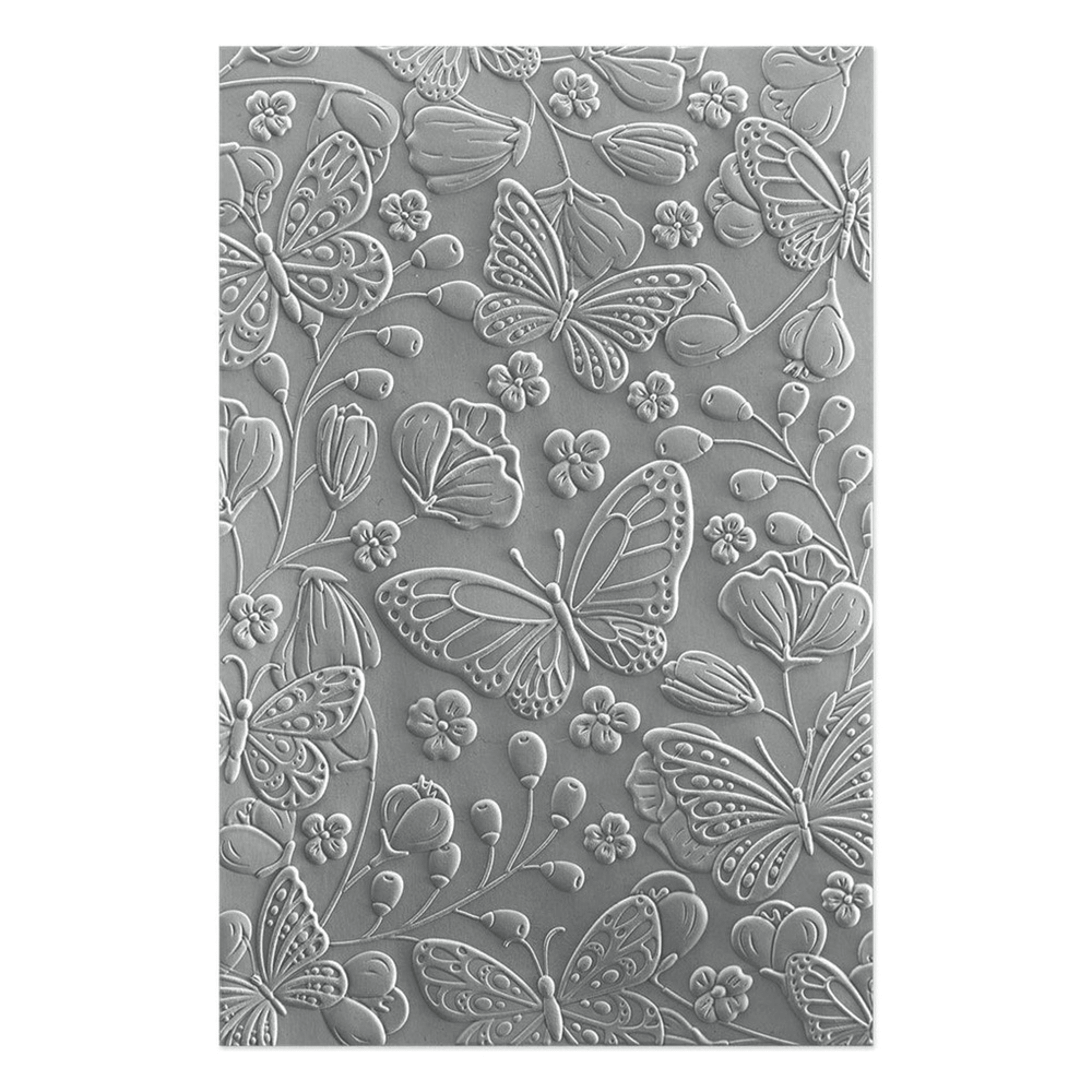 Butterfly 3D Embossing Folder for Card Making & Scrapbooking - Durable ...