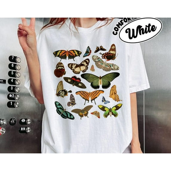 Butterfly Aesthetic , Moth T Shirt Design, Cottagecore , Nature Lover ...