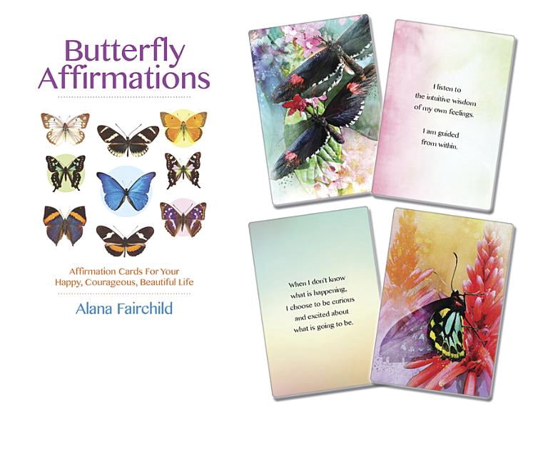 Butterfly Affirmations: Affirmation Cards for Your Happy, Courageous ...
