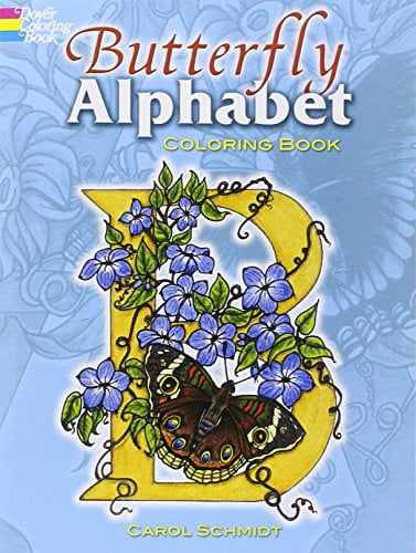 Pre-Owned Butterfly Alphabet Coloring Book (Paperback) 0486458431 ...