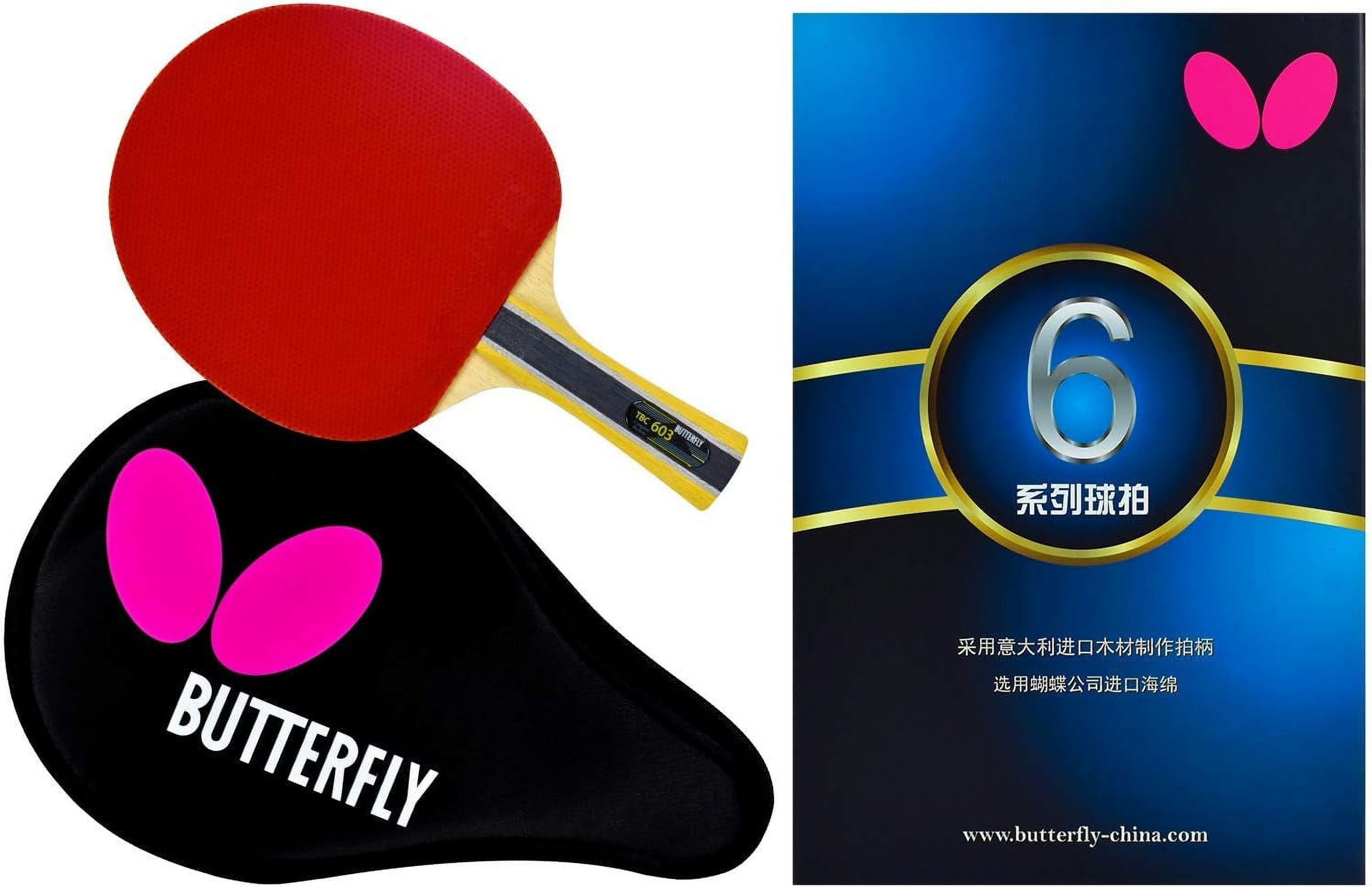 Butterfly B603FL Ping Pong Paddle Set | 1 Table Tennis Racket | 1 Ping ...