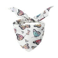 Ludlz 1PC Pet Dog Cat Bibs Bandana Dog Bibs Scarf 7 Colors Sweet ...