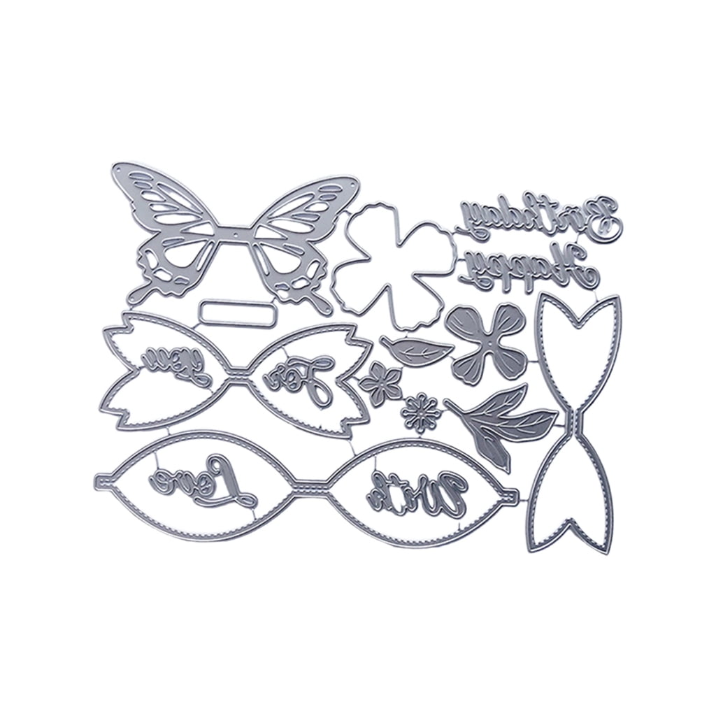 Butterfly Box Cutting Dies Carbon Steel Die Cut for Scrapbooking ...