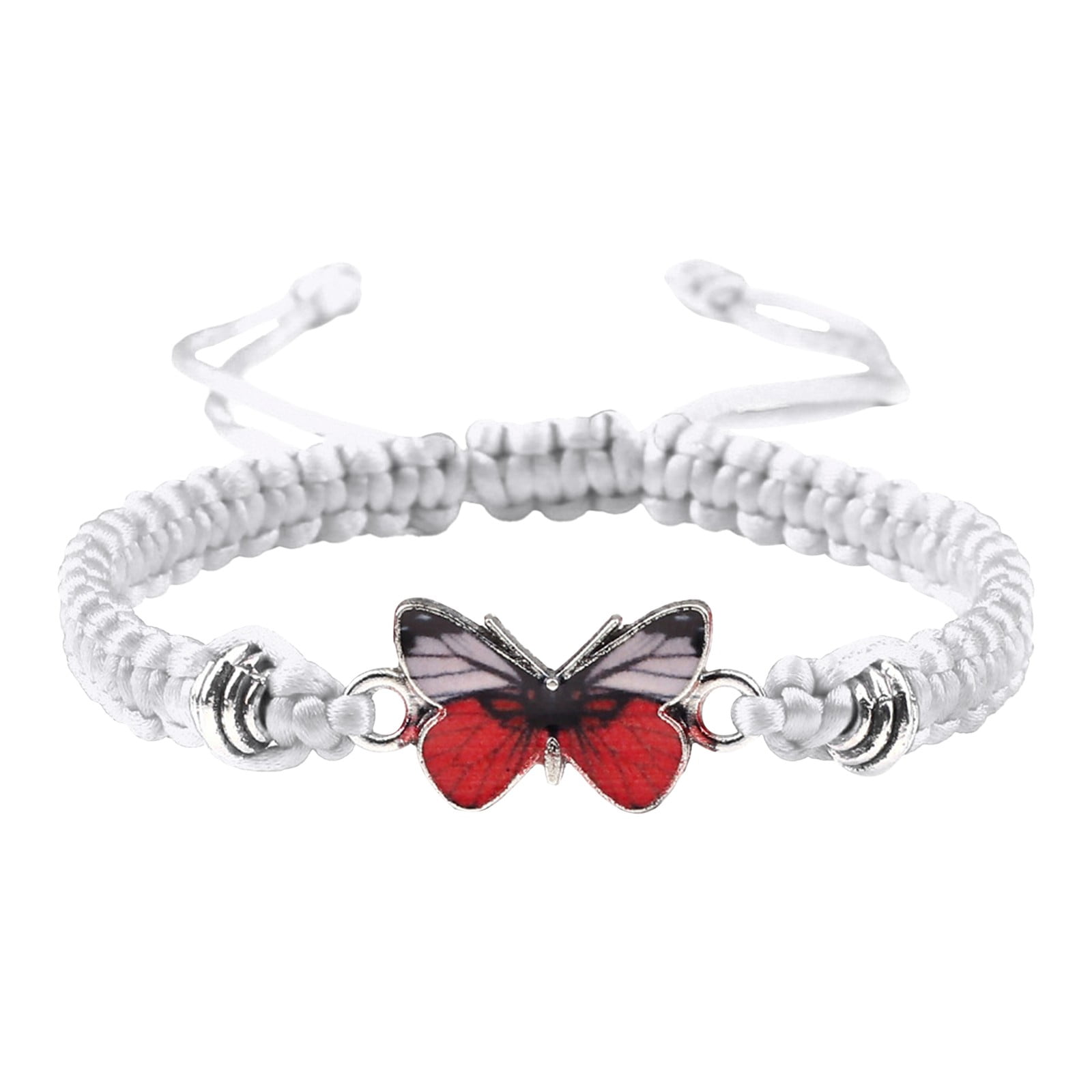Butterfly Bracelets For Teen Girls Adjustable String Butterfly ...