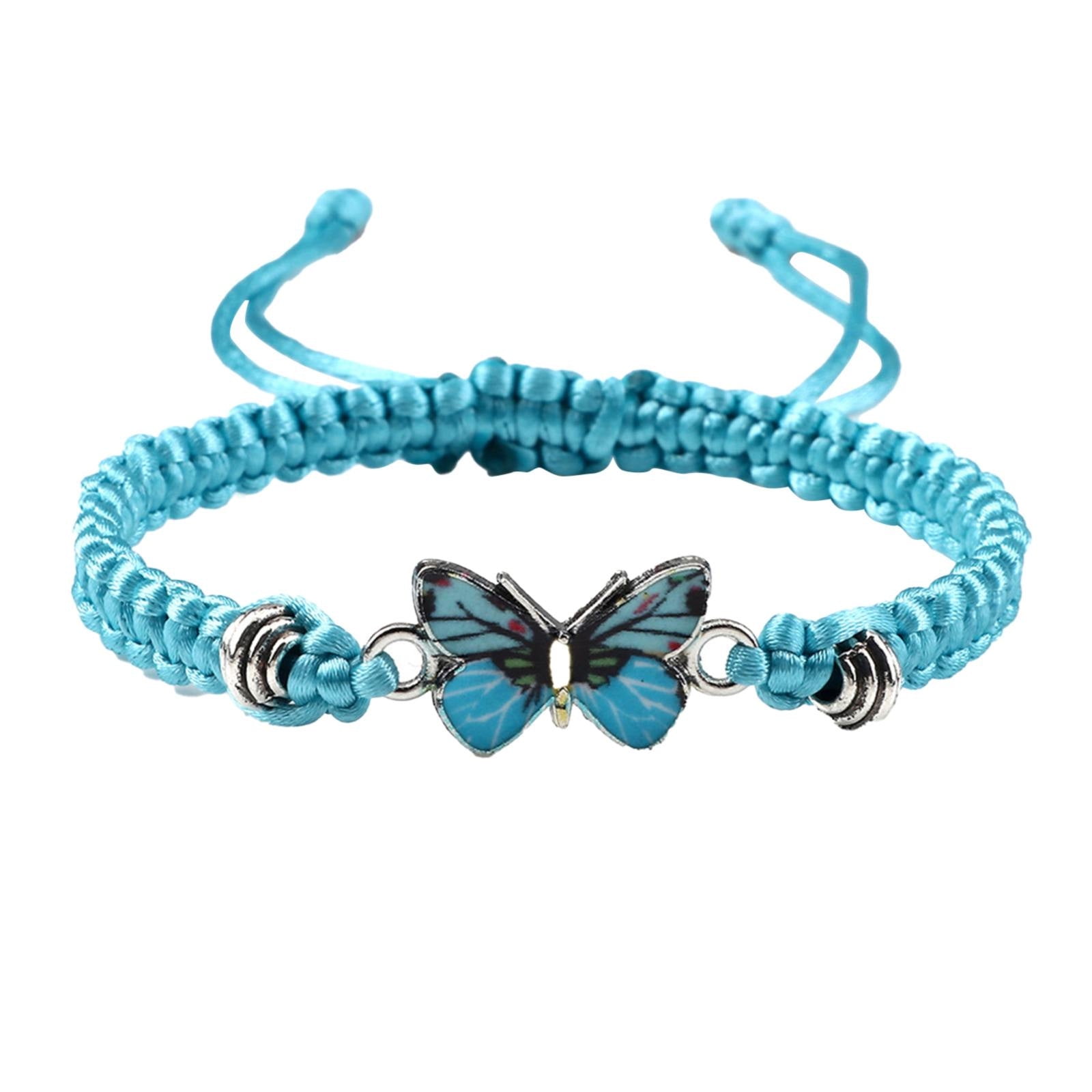 Butterfly Bracelets for Teen Bridal Jewelry Set for Wedding Girls ...