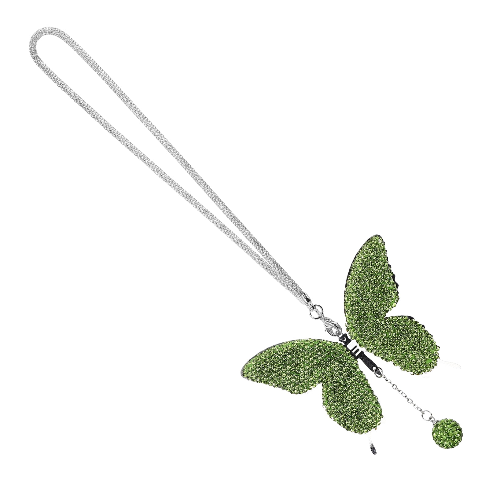 Butterfly Car Charm Butterfly Car Rear View Mirror Charm Bling Car ...