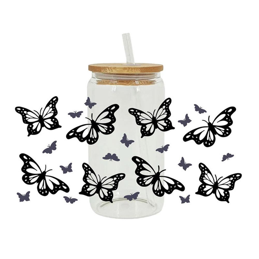 Butterfly Cartoon Print Transfer Sticker,Colorful Rub On Transfer ...