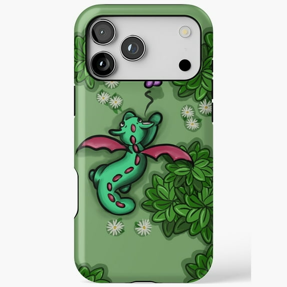 Butterfly Catcher Dragon Fantasy Art iPhone Case 11 to 17 Pro Max ...
