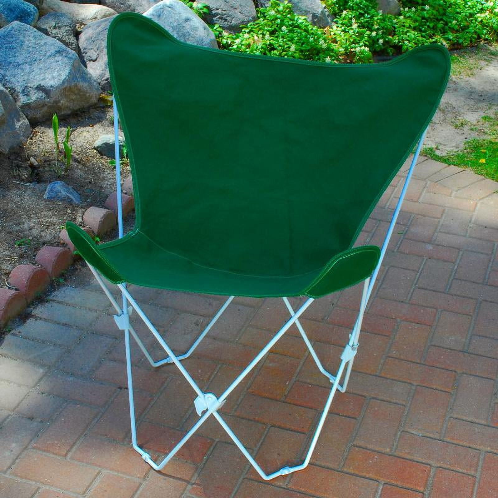 Butterfly Chair and Cover Combination w/White Frame - Walmart.com