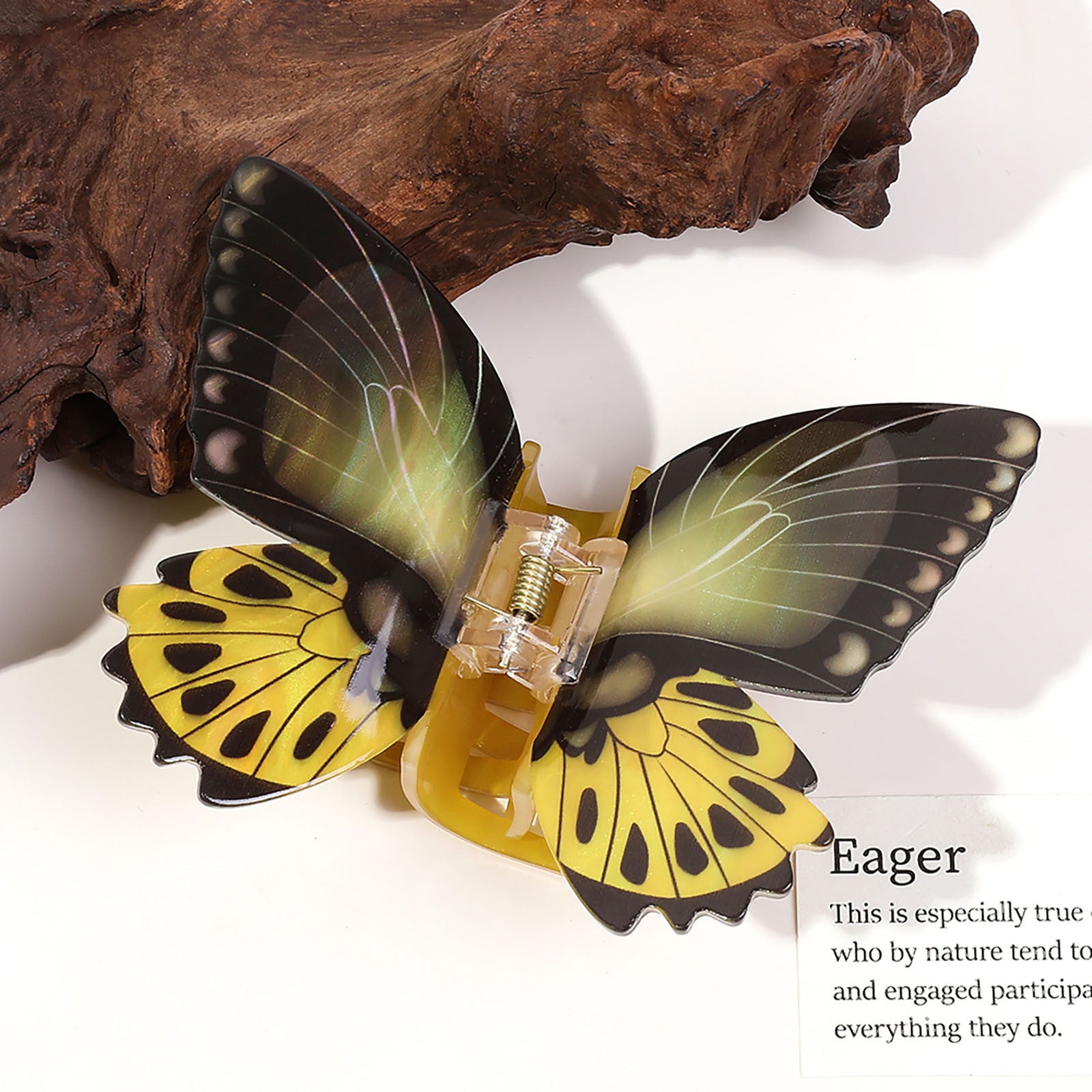 Butterfly Clips for Hair, Creative Flower Basket Butterfly Hair Clips ...